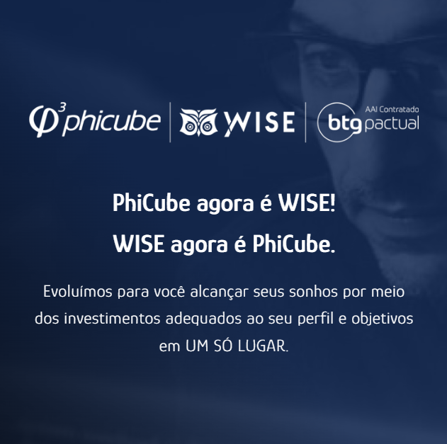 PhiCube agora é WISE! WISE agora é PhiCube.